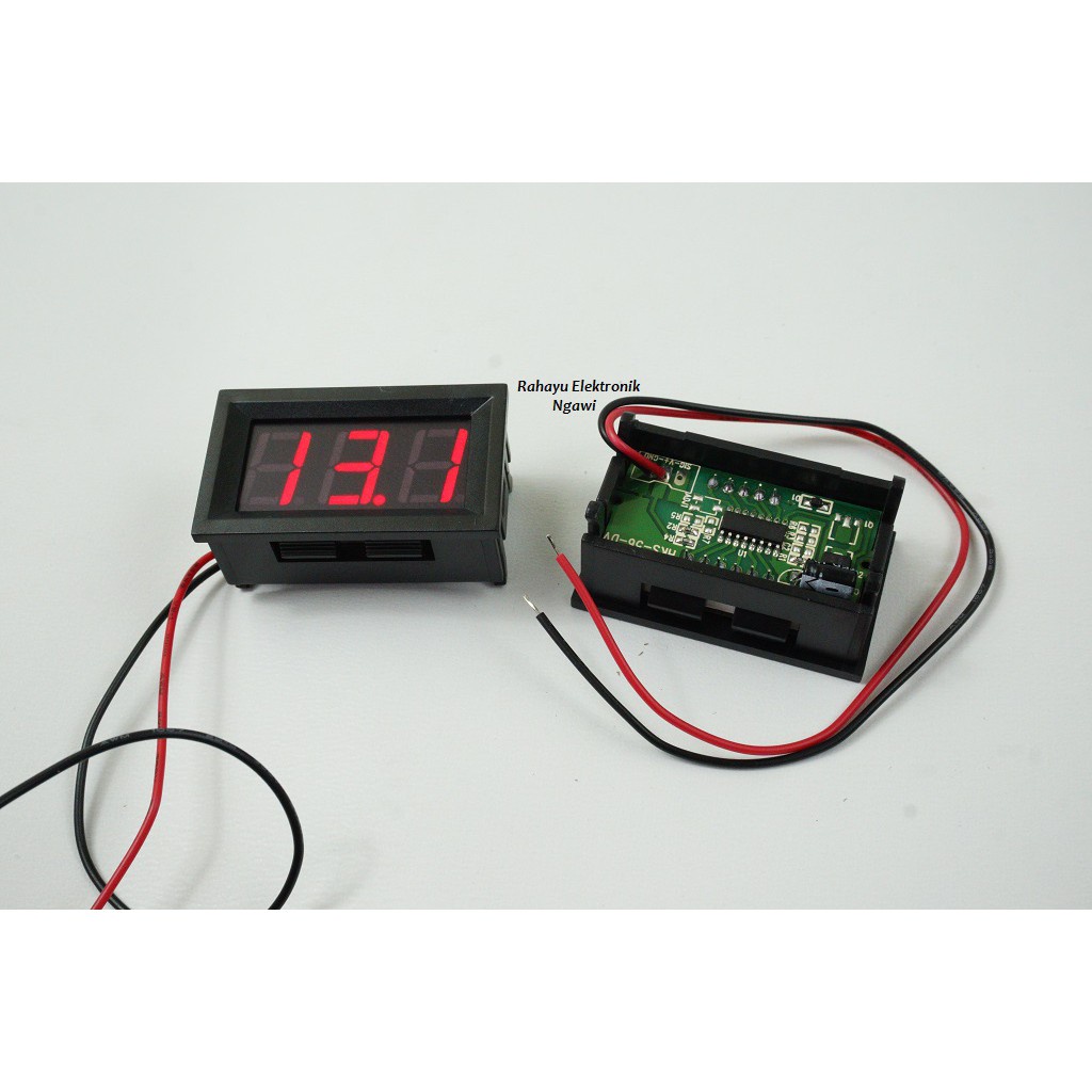 Jual DIGITAL VOLTMETER DC 4,5-30V LAYAR 0,56" 2 KABEL | Shopee Indonesia