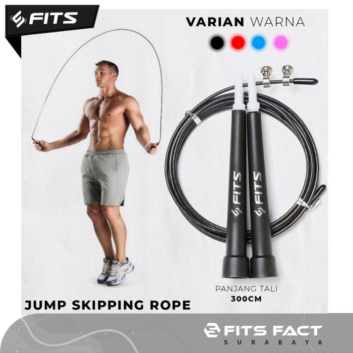 Jual Skp Jump Skipping Rope Tali Skipping Rope Fits Fact | Shopee Indonesia