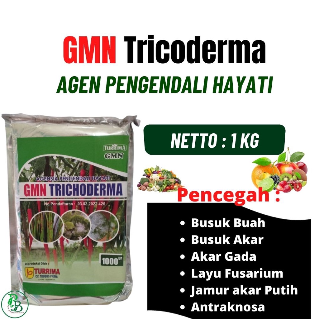 Jual Pupuk Fungisida Hayati Tricoderma Harzianum GMN-TRICHODERMA, Obat ...