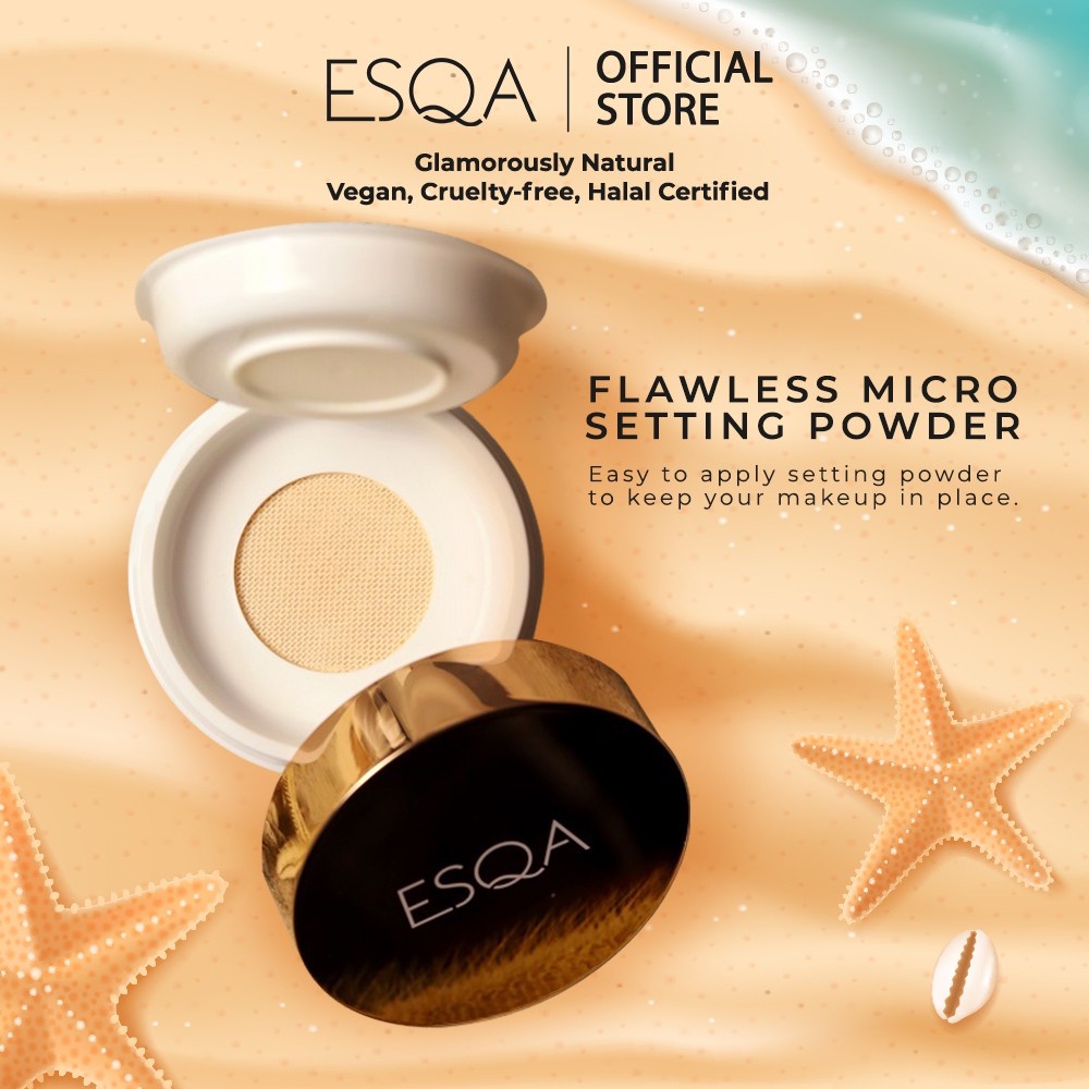 Jual ESQA Micro Setting Powder ESQA Setting Powder ESQA Face Powder ...