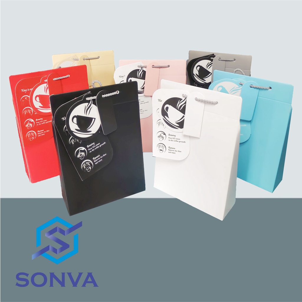 Jual KEMASAN BOX SEGITIGA FREE HANGTAG | BOX DRIP COFFEE SEGITIGA | BOX ...