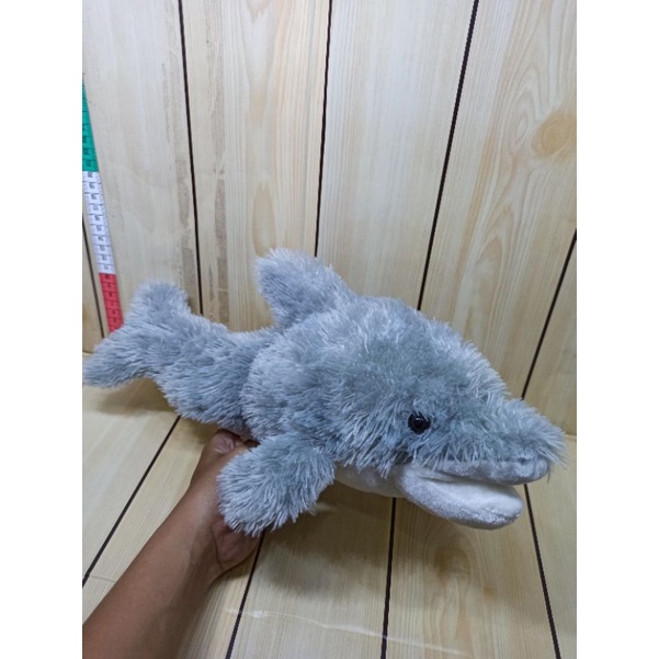 Jual boneka ikan lumba lumba abu abu dolphin cantik | Shopee Indonesia