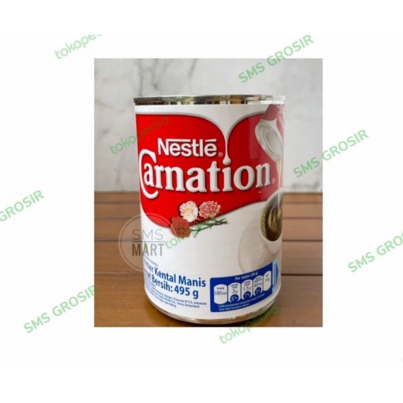 Jual CARNATION SUSU KENTAL MANIS SKM KRIMER 488 GR | Shopee Indonesia