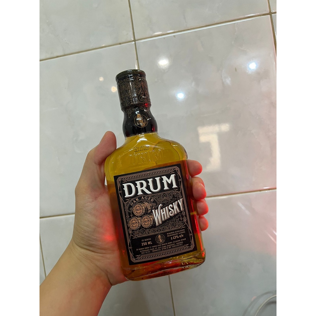Jual DRUM WHISKY HITAM ( DRUM BLACK LABEL) 250ML | Shopee Indonesia