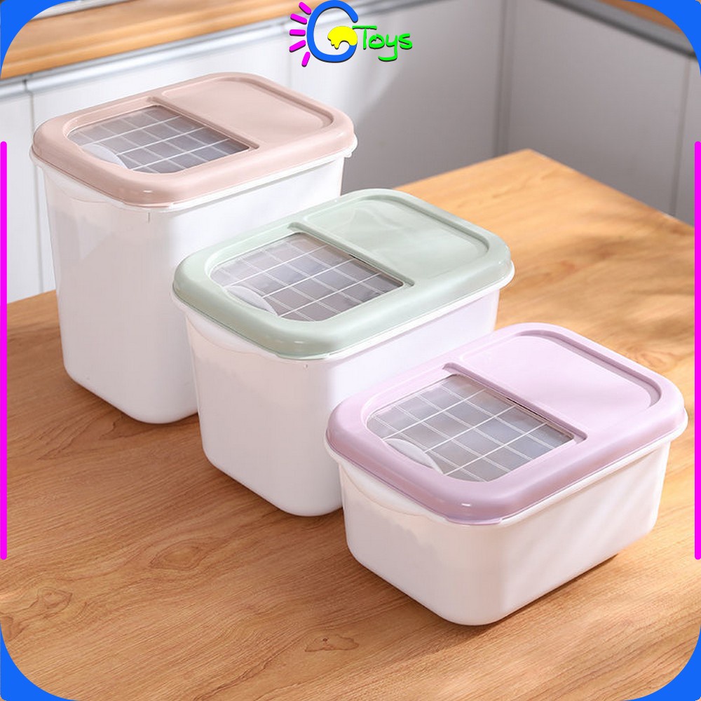 Jual CR-C719 Tempat Beras Kotak Penyimpanan Makanan Rice Box Storage ...