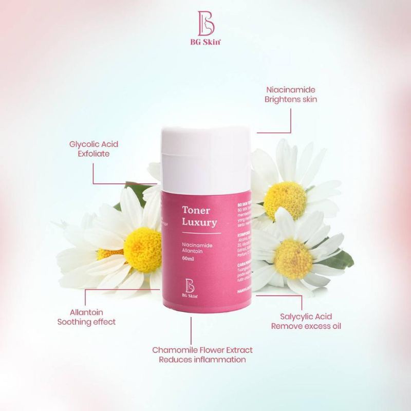 Jual PAKET LUXURY BG SKIN / BEAUTY GLOW SKINCARE / BG SKIN ORIGINAL ...