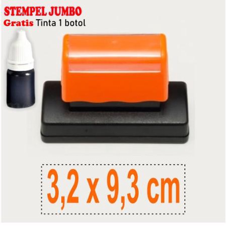 Jual Stempel Flash Custom Ukuran Jumbo Stampel Besar Ukuran 9 x 12 cm ...
