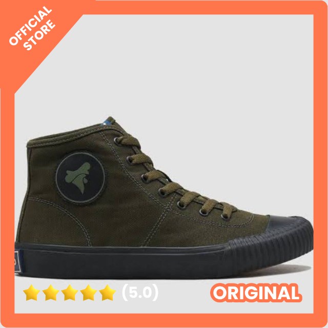 Jual BRODO VULCAN CLASSIC HI OLIVE BS | Shopee Indonesia