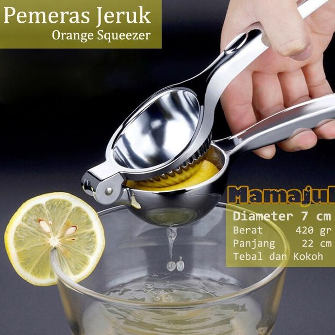 Jual Pemeras Buah Jeruk Lemon Stainless Tebal - High Quality Squeezer ...
