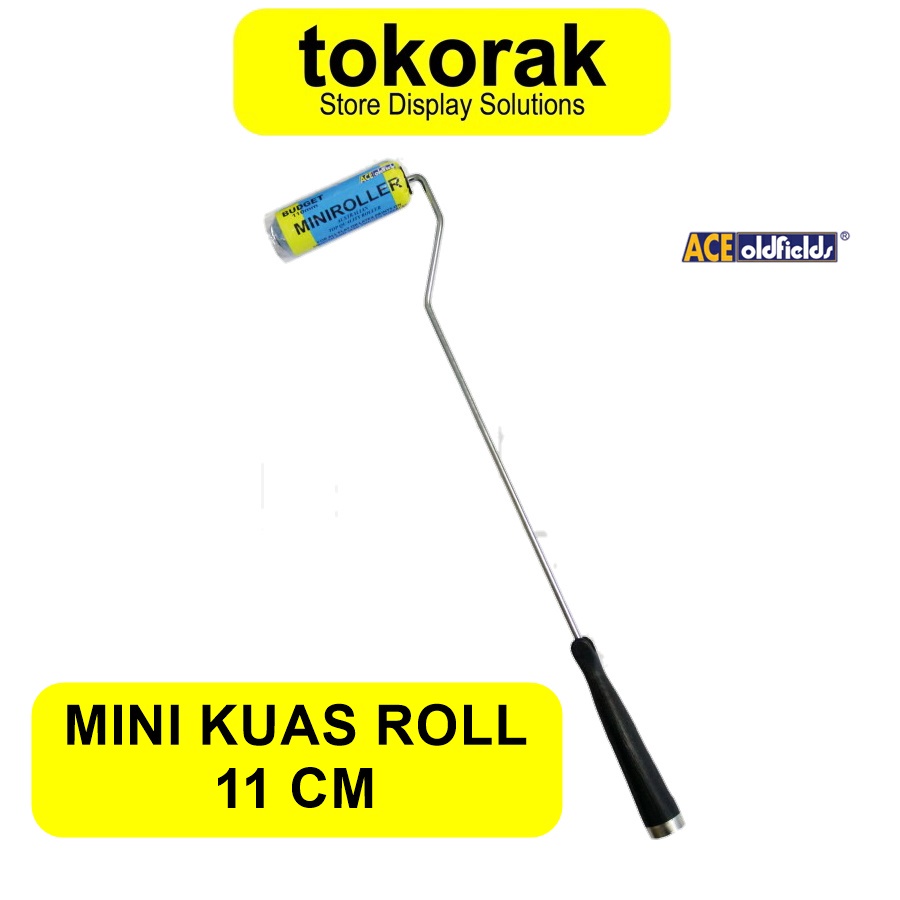 Jual KUAS ROLL KAPAL 4 INCH BUDGET ACE OLDFIELDS REFILL CAT ROLLER ...