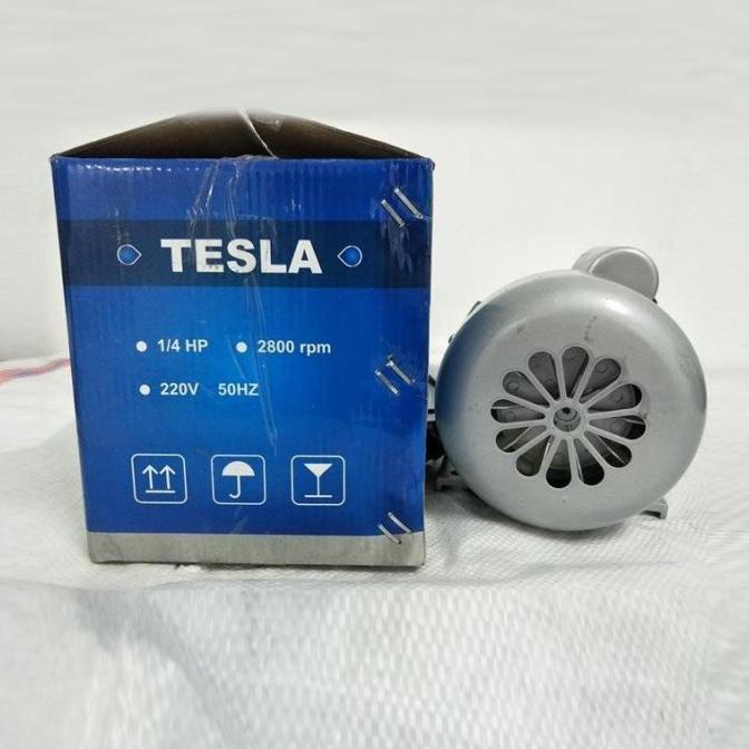 Jual Dinamo Elektro Motor Tesla 1/4 Hp / Mesin Penggerak Untuk Parut ...