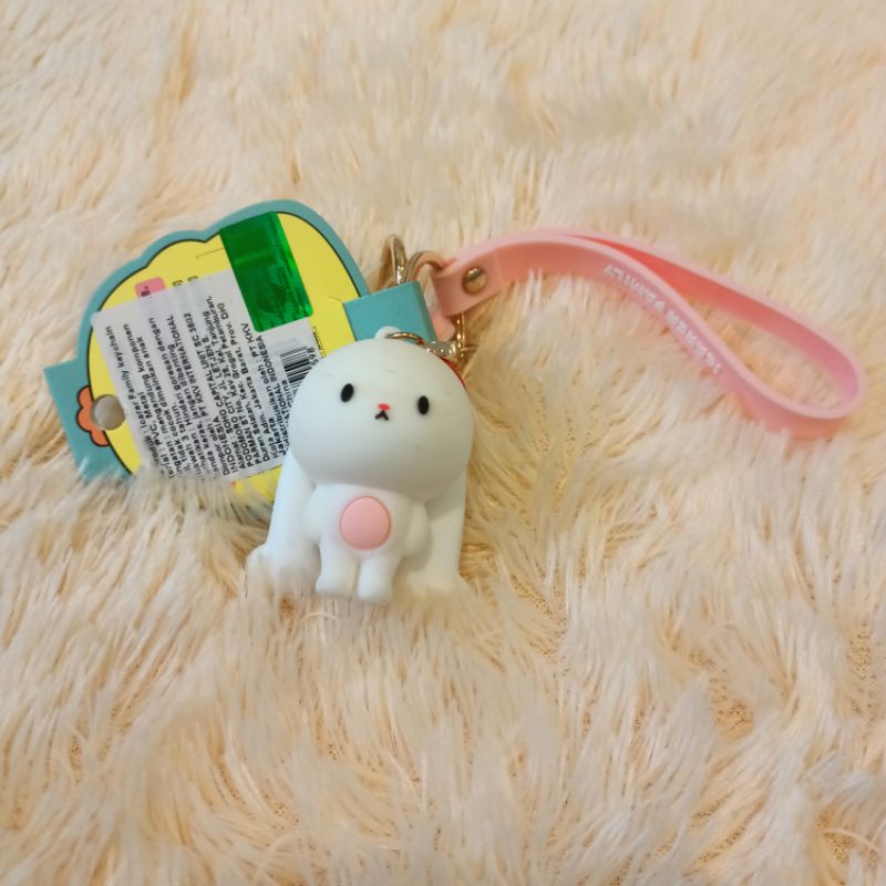 Jual Gantungan kunci KKV Icarer family keychain MOON RABBIT | Shopee ...