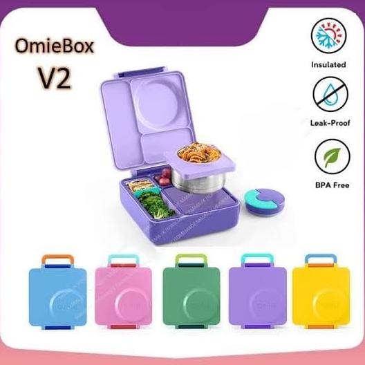 Jual OmieBox kotak makan lengkap denga thermos lunch box omie box ...