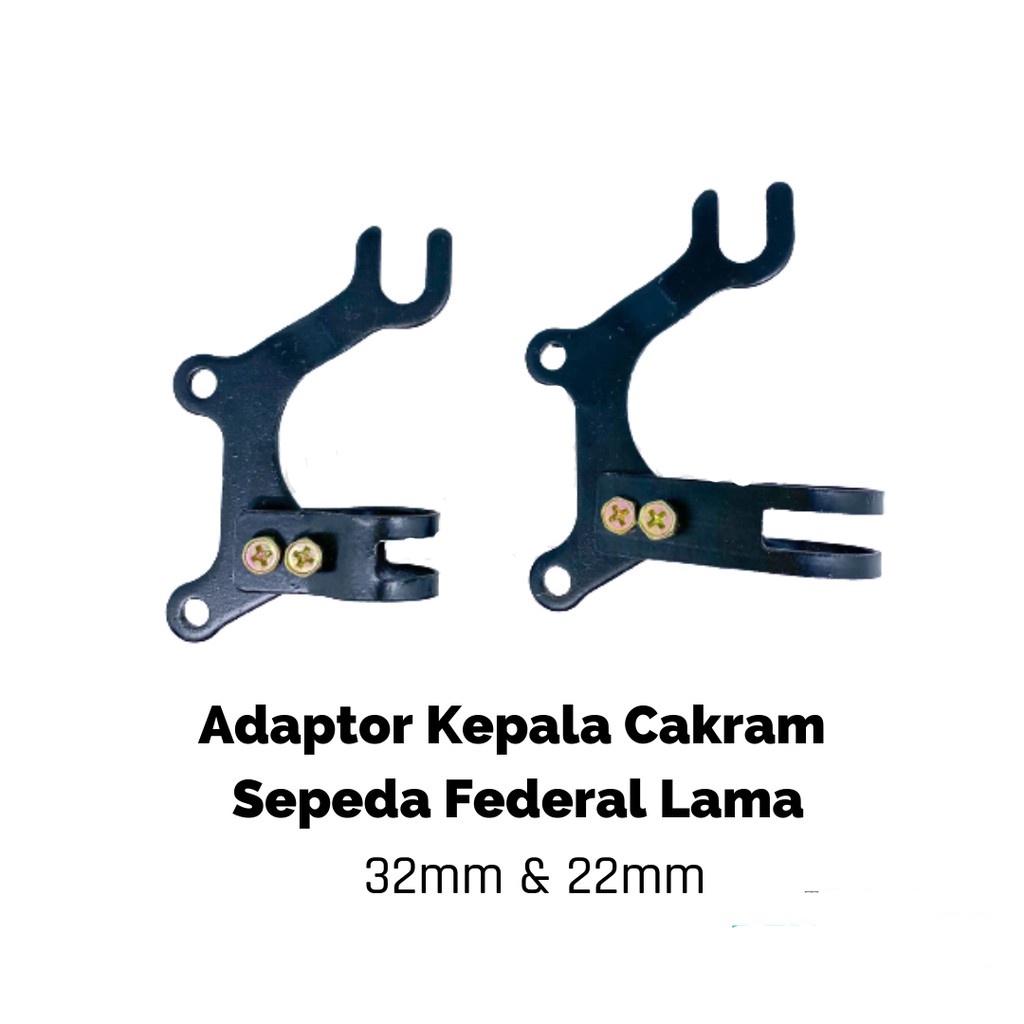 Jual Adaptor sambungan dudukan kepala rem cakram disc brake sepeda ...