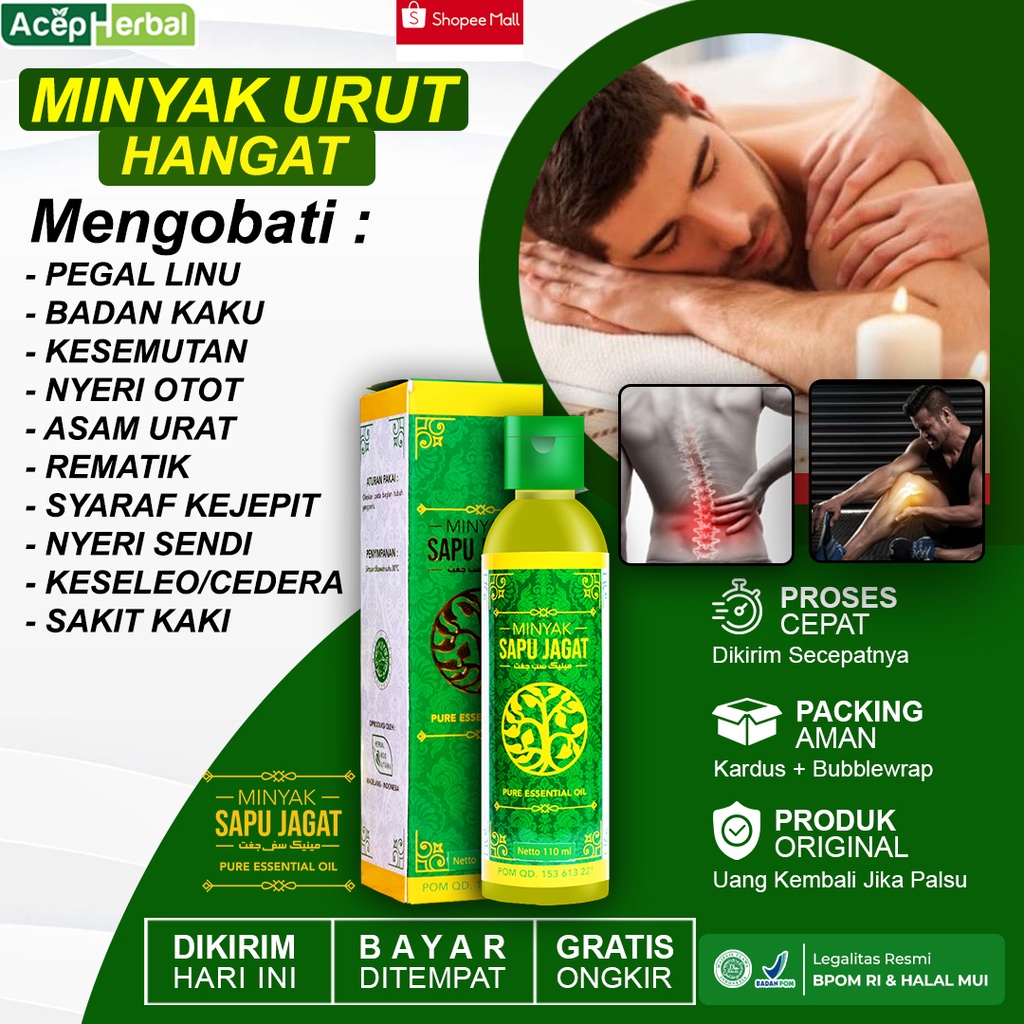 Jual Minyak Balur Sapu Jagat Minyak Urut Hangat Atasi Nyeri Otot Pegal ...