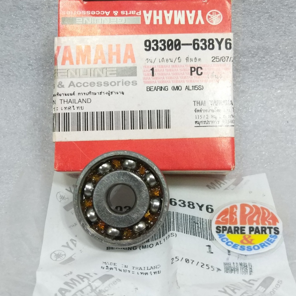 Jual Bearing 638 Laher bak cvt mio Yamaha | Shopee Indonesia