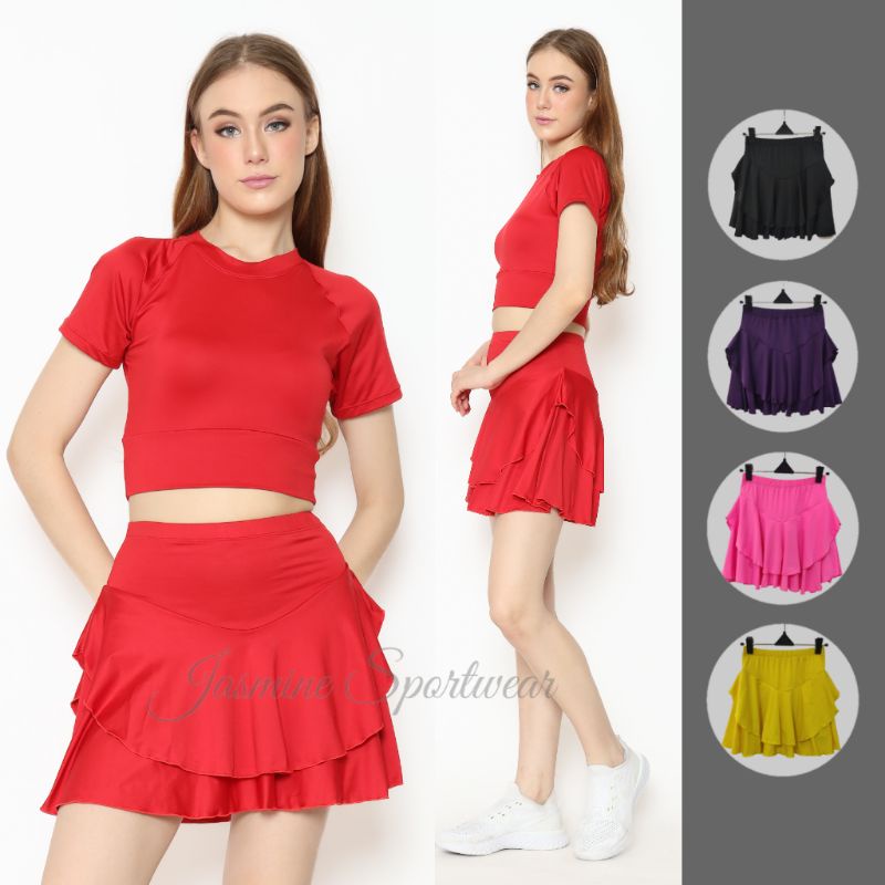 Jual Jasmine Sportwear - GLORIA Belly Dance Skort / Rok Mini Celana ...