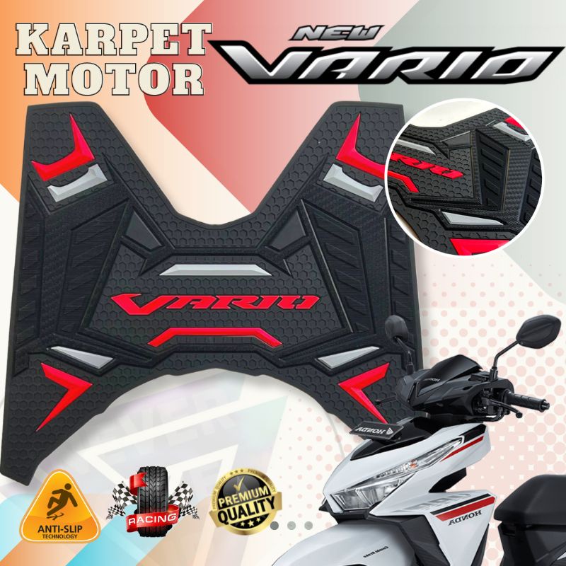 Jual Karpet Motor Vario thn 2015 sd 2024 / Keset Motor Vario / Alas ...