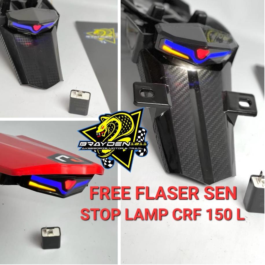 Jual Oke Price STOP LAMP 3IN1 CRF/SPAKBOR BELAKANG CRF PLUS LAMPU/LAMPU ...