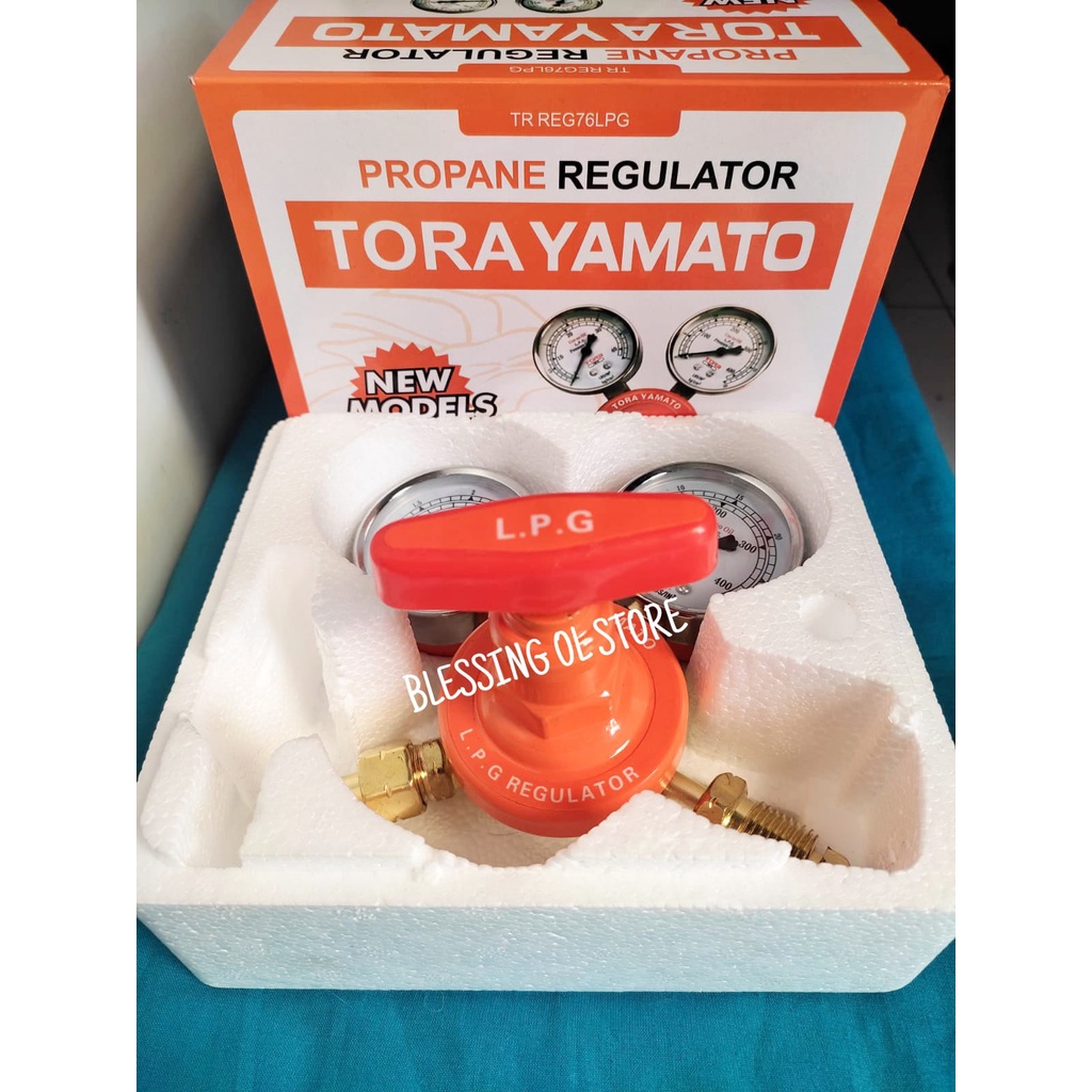 Jual Regulator Las LPG Tora Yamato / Regulator Las Propane Gas LPG Yamato | Shopee Indonesia
