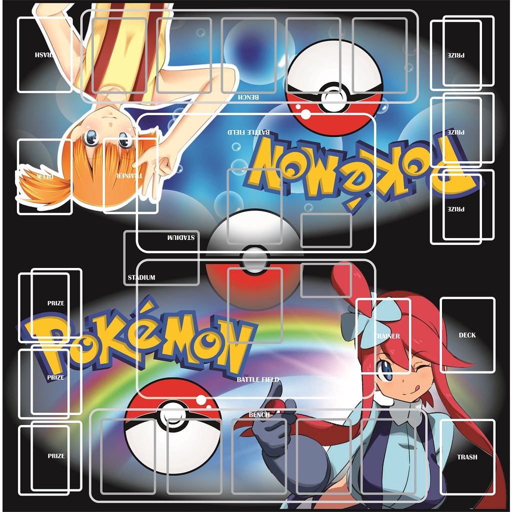 Jual PLAYMATE POKEMON TCG TERMURAH, ARENA BERMAIN KARTU POKEMON, ALAS ...