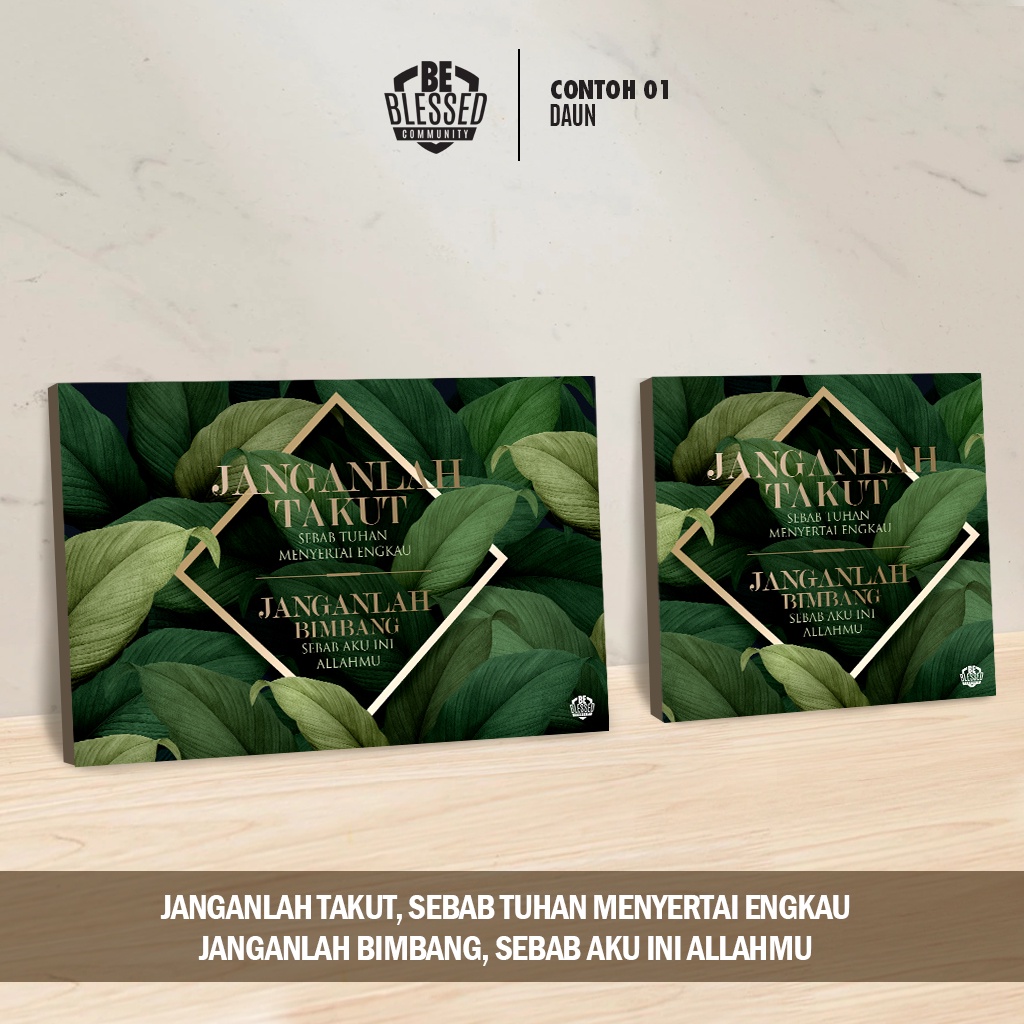 Jual Dekorasi Bingkai Pajangan Foto Frame Ayat Alkitab Rohani Kristen ...