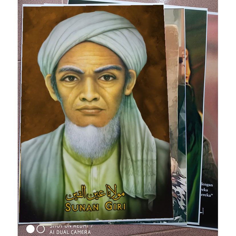 Jual poster sunan Giri ARTPAPER 310gram | Shopee Indonesia
