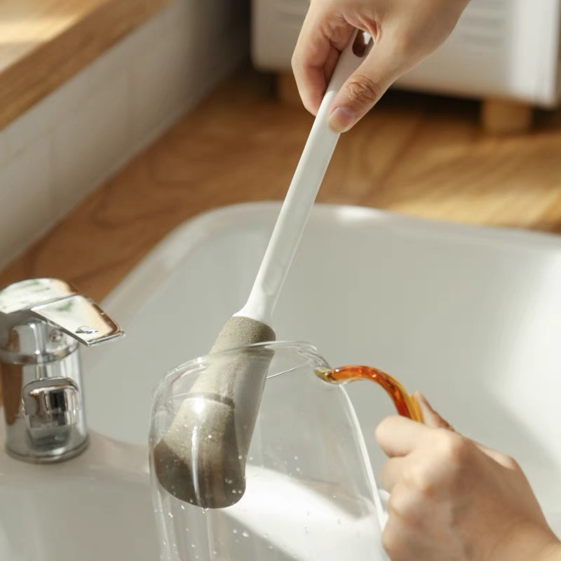 Jual Sikat Spons Pembersih Botol dengan Gagang Panjang /Cleaning Brush ...