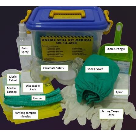 Jual ONEBIZ SPILL KIT MEDICAL/SPILL KIT STERIL/SPILL KIT RUMAH SAKIT ...