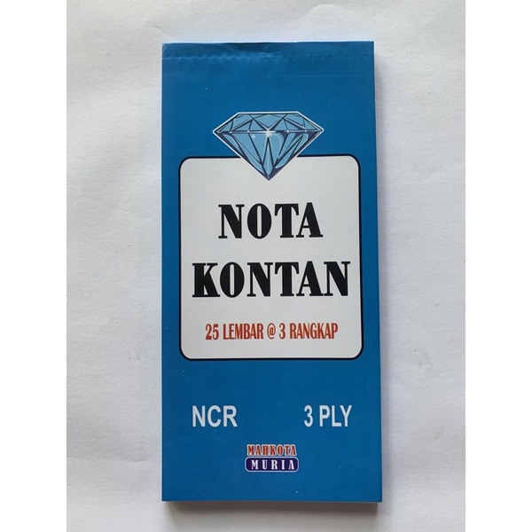 Jual NOTA RANGKAP 3, NOTA NCR, UKURAN LEBIH PANJANG DAN KOLOM LEBIH ...