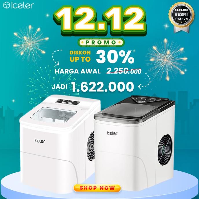 Jual Mesin Es Iceler 6 Menit Keluar Es 12Kg Per Hari Ice Maker | Shopee ...