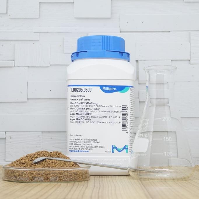 Jual MacConkey Agar|MERCK|Microbiology|1.00205.0500|500g | Shopee Indonesia