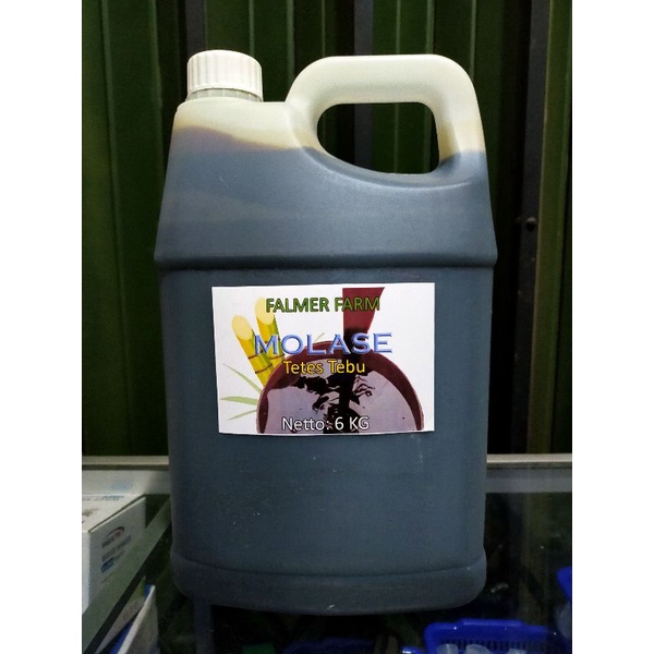 Jual MOLASE MOLASES TETES TEBU MURNI ASLI 6KG 6 KG JERIGEN | Shopee ...
