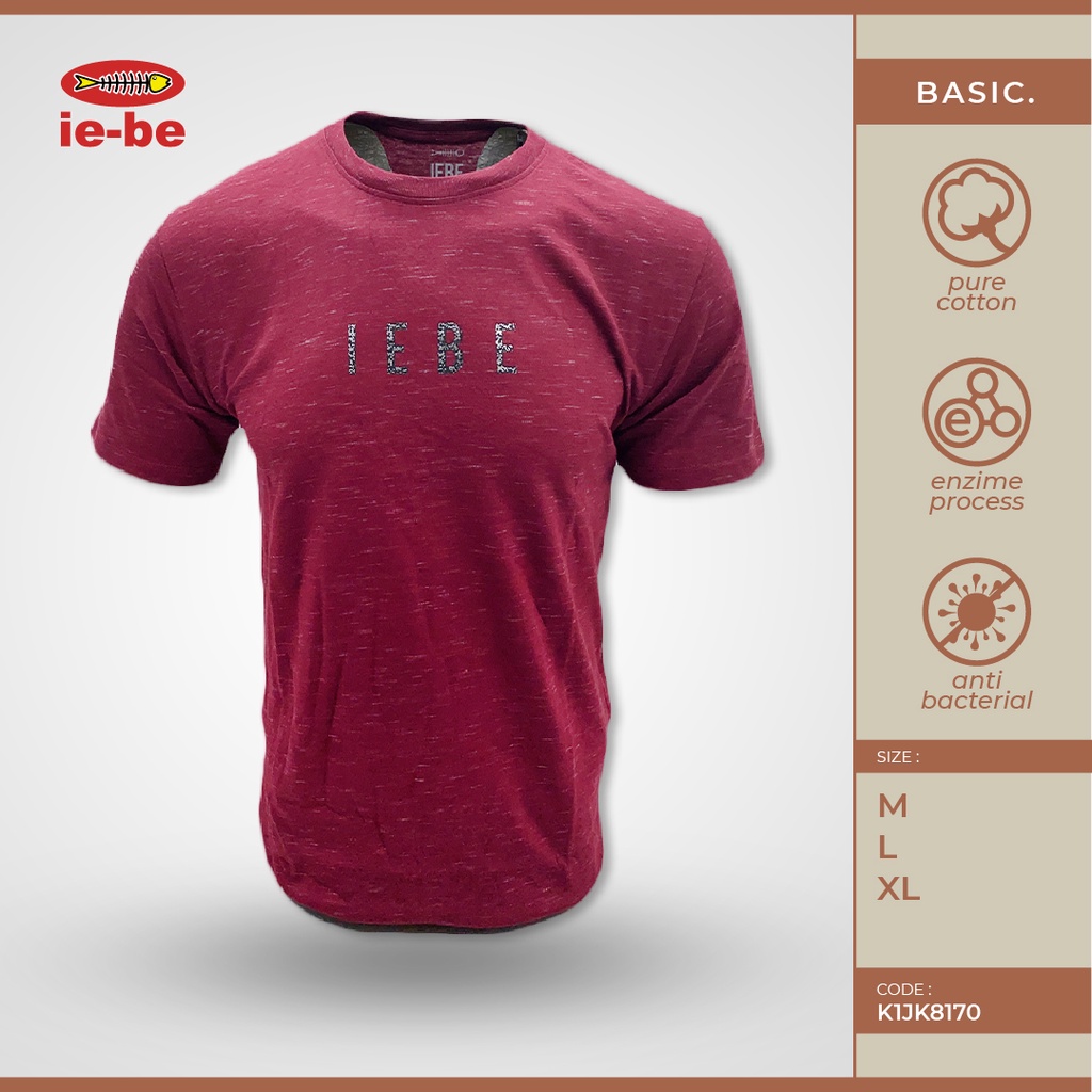 Jual Kaos IEBE Grafis Basic K1JK8170 (All Color) | Shopee Indonesia