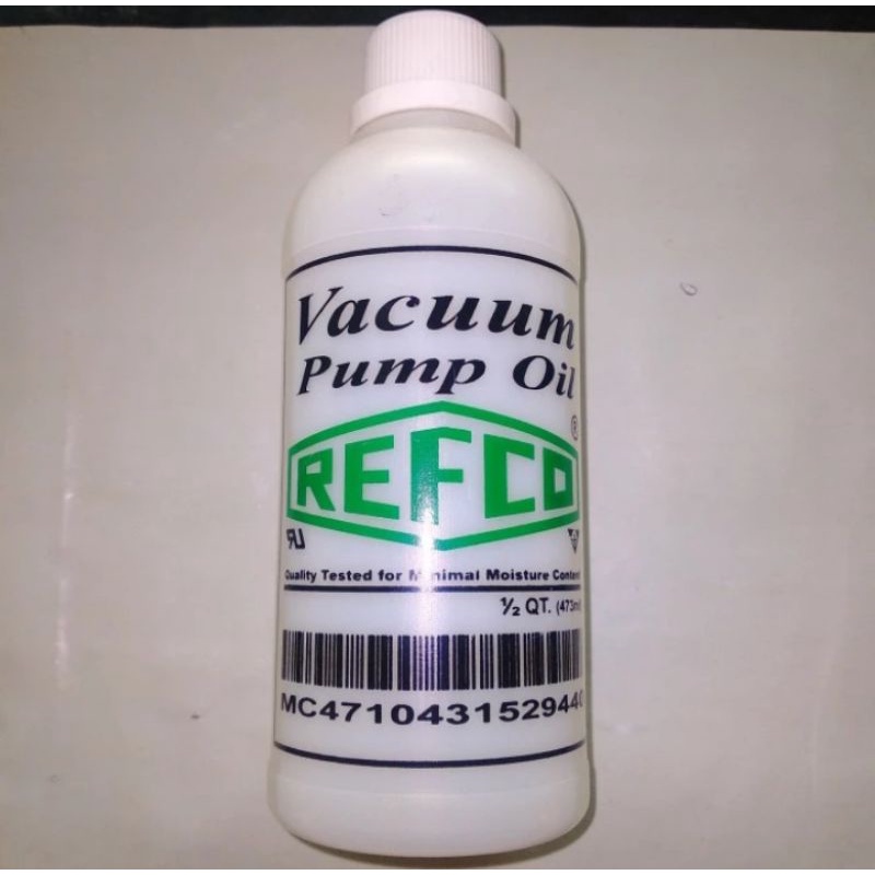 Jual Oil vacum pump REFCO 473 ml | Shopee Indonesia