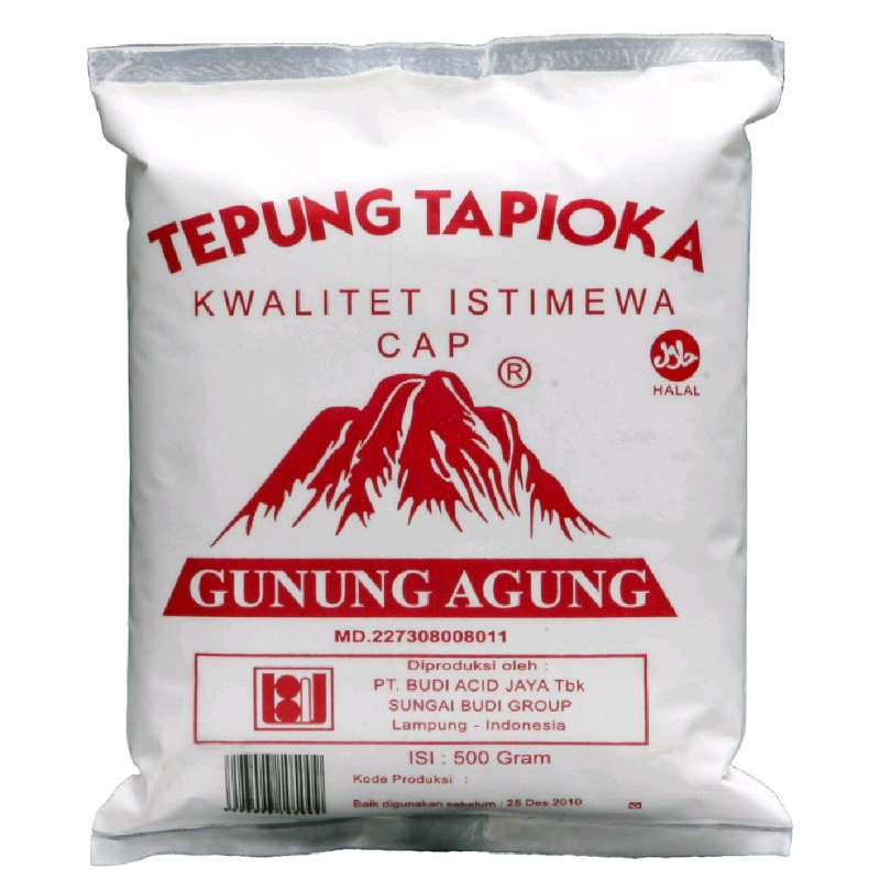 Jual Tepung Tapioka Gunung Agung Merah 500gr | Shopee Indonesia