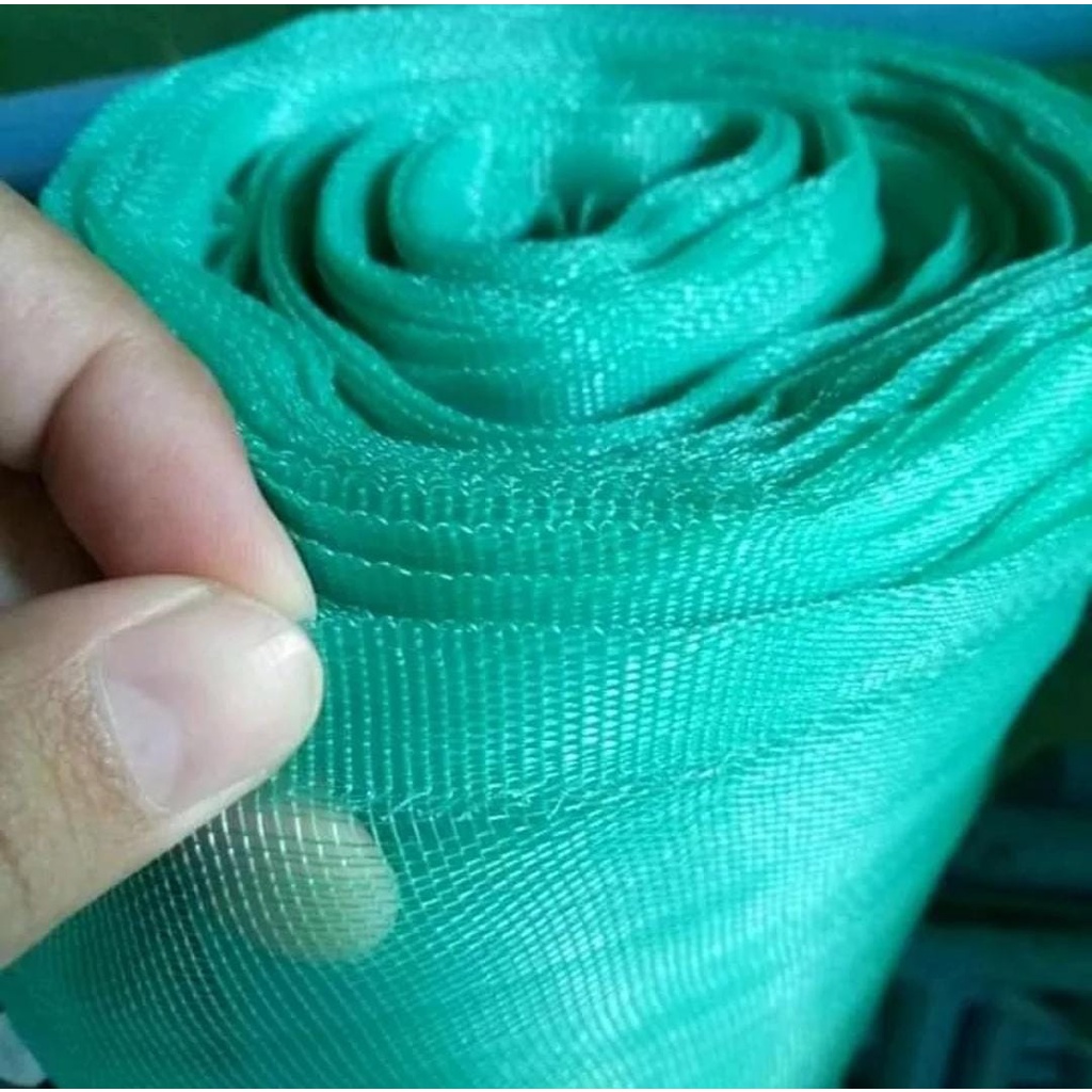 Jual per roll jaring hijau waring hijau insectnet kasa nyamuk lebar 1 meter panjang 1 meter ...