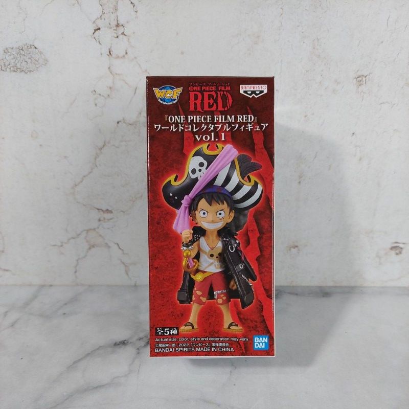Jual Action Figure WCF One Piece Film Red Vol 1 Luffy | Shopee Indonesia