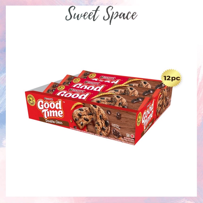 Jual GOOD TIME CHOCOCHIPS CHOCOLATE COOKIES 1 BOX = 12 PCS [SWEETSPACE ...