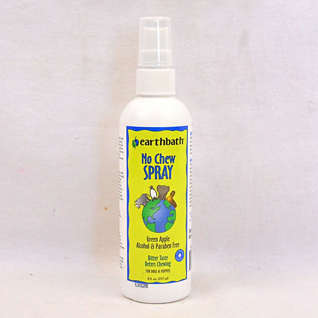 Jual EARTHBATH Anti Gigit No Chew Spray Bitter Apple Flavor 237ml ...