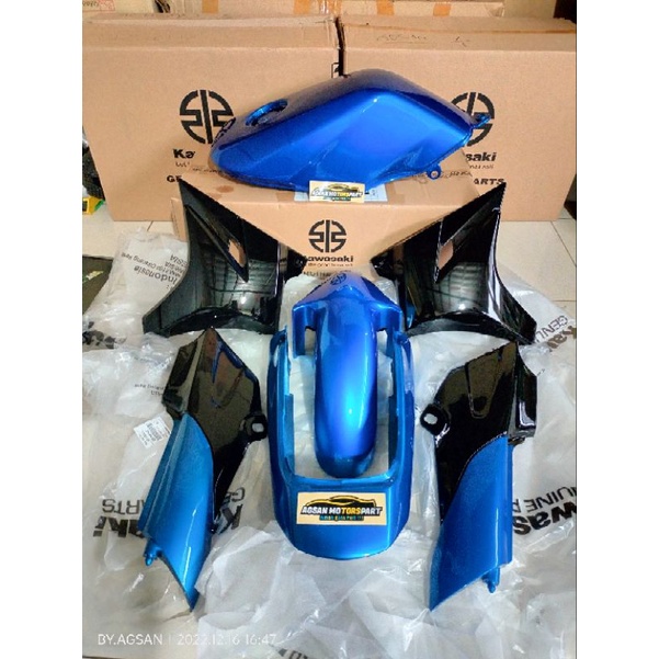 Jual FULL BODY BODY SET NINJA R SS BIRU ORIGINAL KAWASAKI | Shopee Indonesia