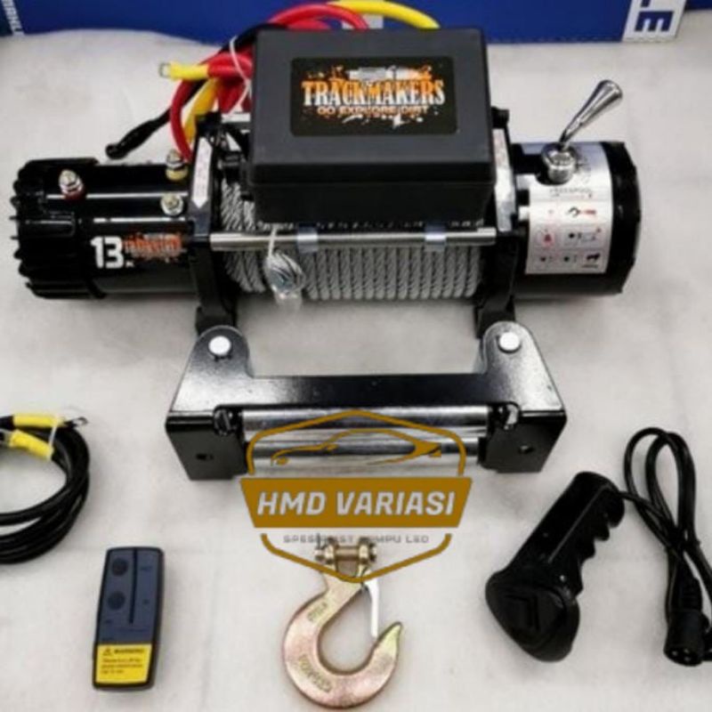Jual Winch Offroad Fenderek Jimny Taft Katana Vitara 6,5 Ton 13000Lbs Trackmaker Turtle Runva ...