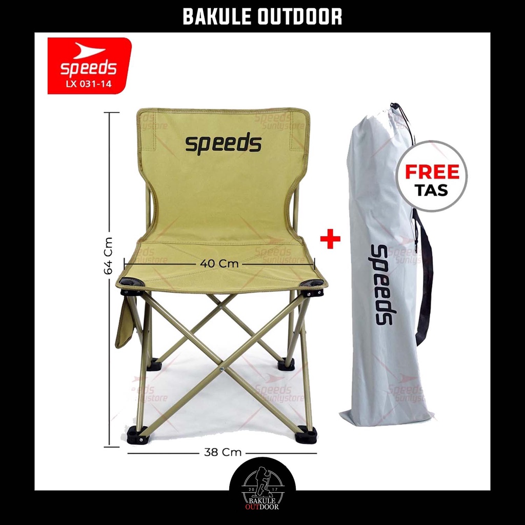 Jual SPEEDS Kursi Lipat Outdoor Kursi Lipat Camping Portable Kursi ...
