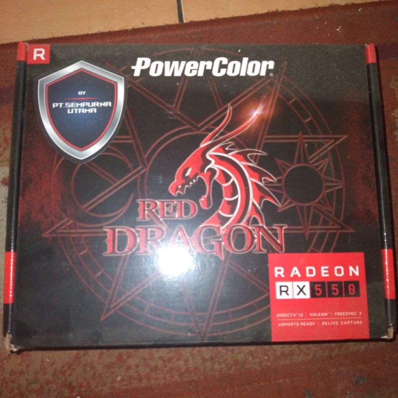 Jual VGA Power Color Red Dragon Radeon RX550 2GB GDDR5 | Shopee Indonesia