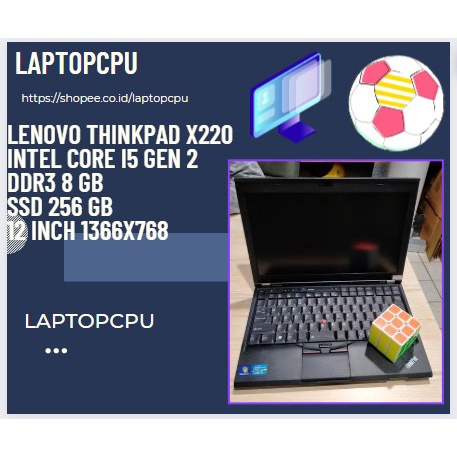 Jual Laptop lenovo thinkpad 12 inch core i5 ram 8 gb ssd 256 gb ...