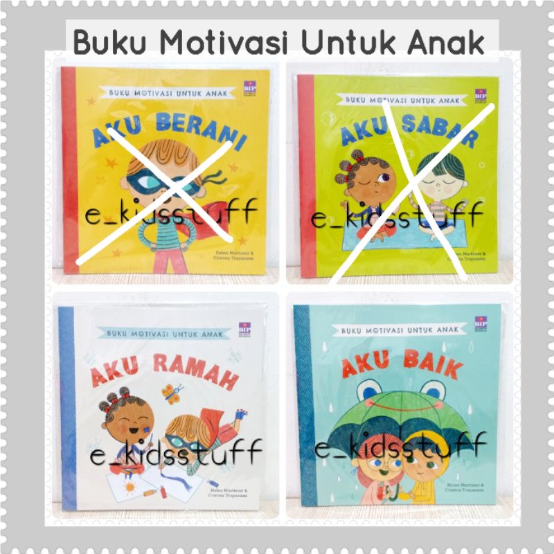 Jual buku motivasi anak aku baik/aku ramah/ aku sabar/ aku berani ...