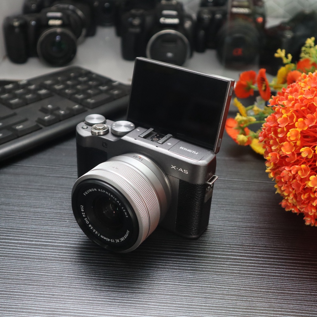 Jual Fujifilm XA5 Lensa Kit 15-45mm Original Kamera Mirrorless Support ...