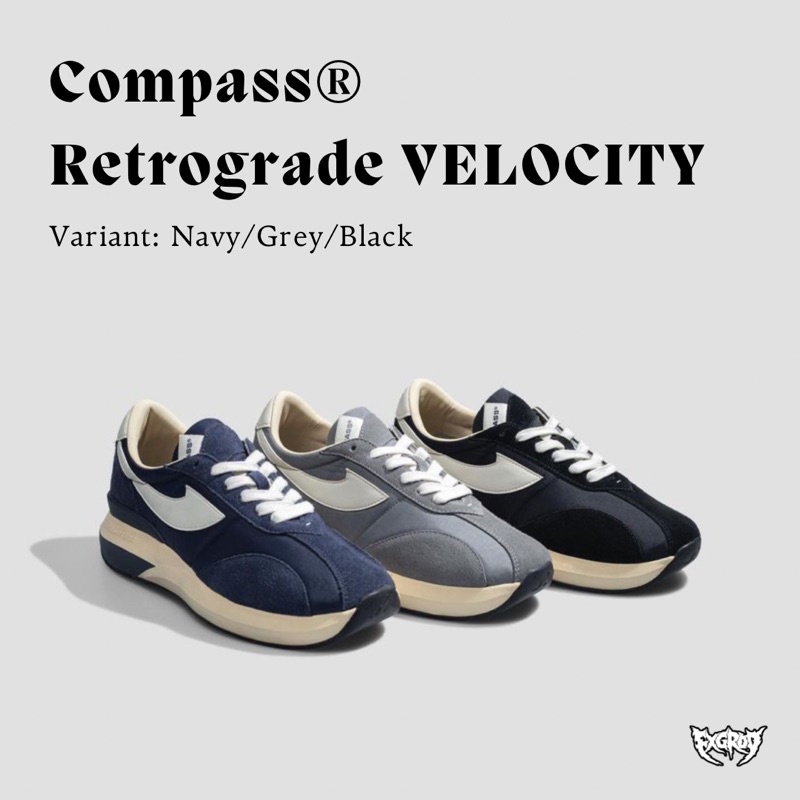 Jual Sepatu Compass Retrograde VELOCITY | Shopee Indonesia