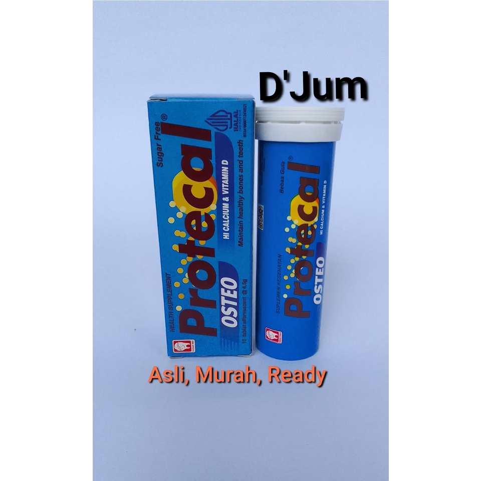 Jual PROTECAL OSTEO EFFERVENCEST HI CALCIUL DAN VITAMIN D 10 TABLET ...
