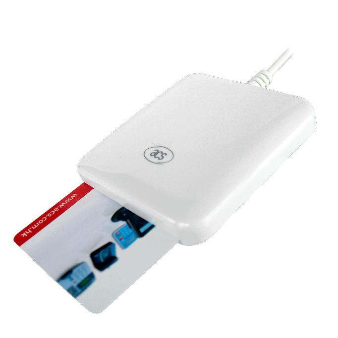 Jual ACS ACR38U-I1 SMART CARD READER WHITE | Shopee Indonesia